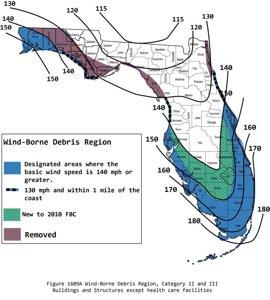 Wind Maps Florida Steel Building Systems